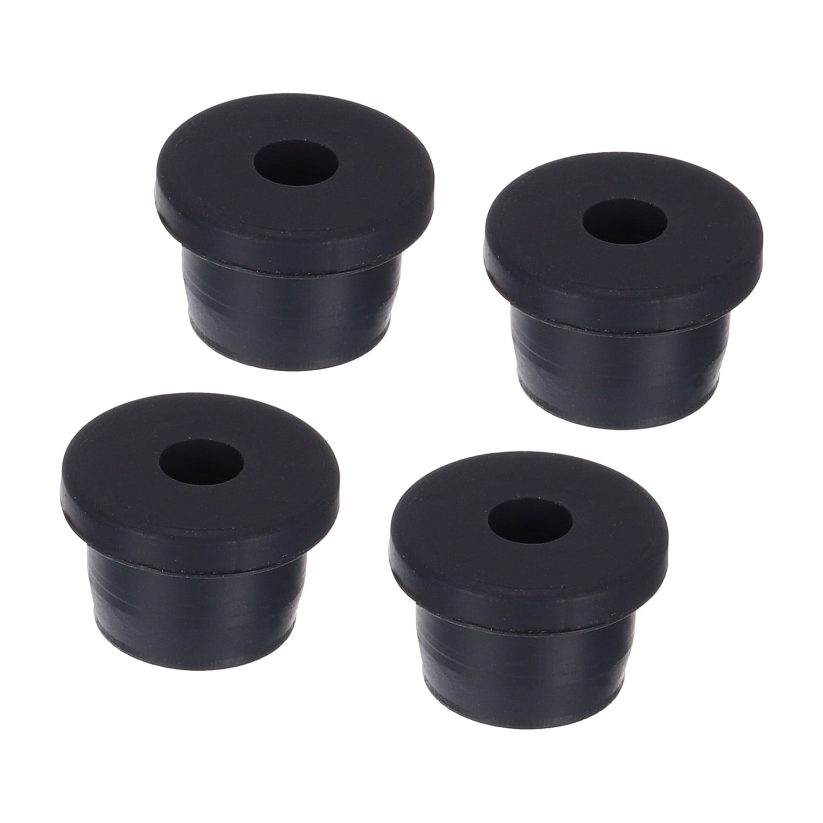 4Pcs T Shape Rubber Grommet Mount Dia 15.5mm ID 6mm H 13mm Seal ...