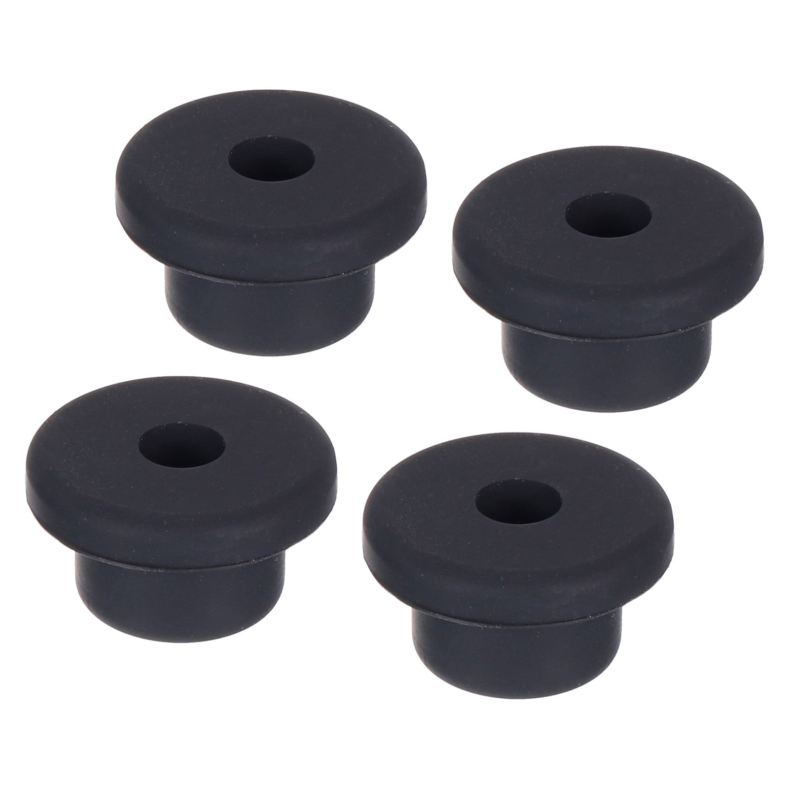4Pcs T Shape Rubber Grommet Mount Dia 17mm ID 7mm H 14mm Seal ...