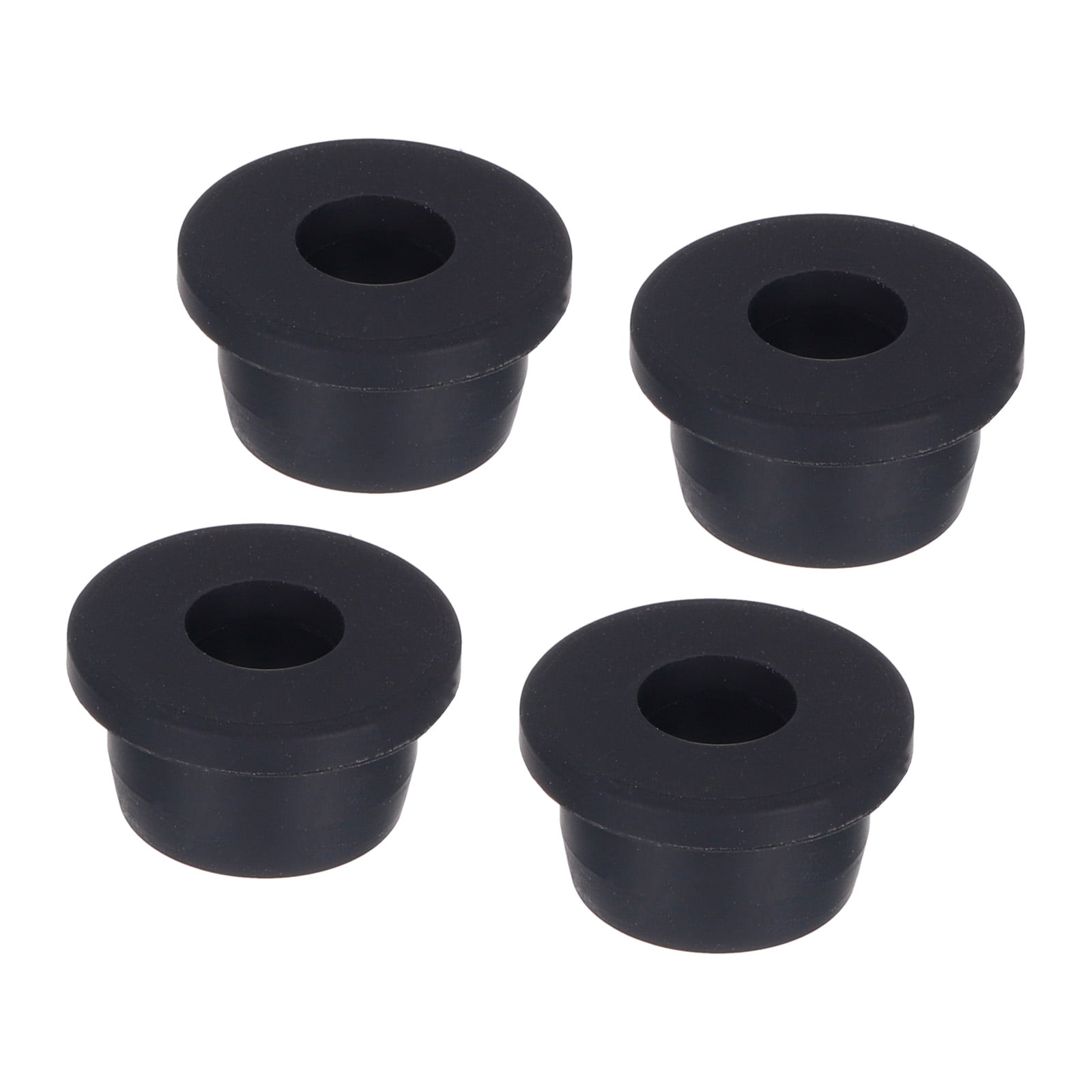 4Pcs T Shape Rubber Grommet Mount Dia 19.5mm ID 10mm H 13mm Seal ...