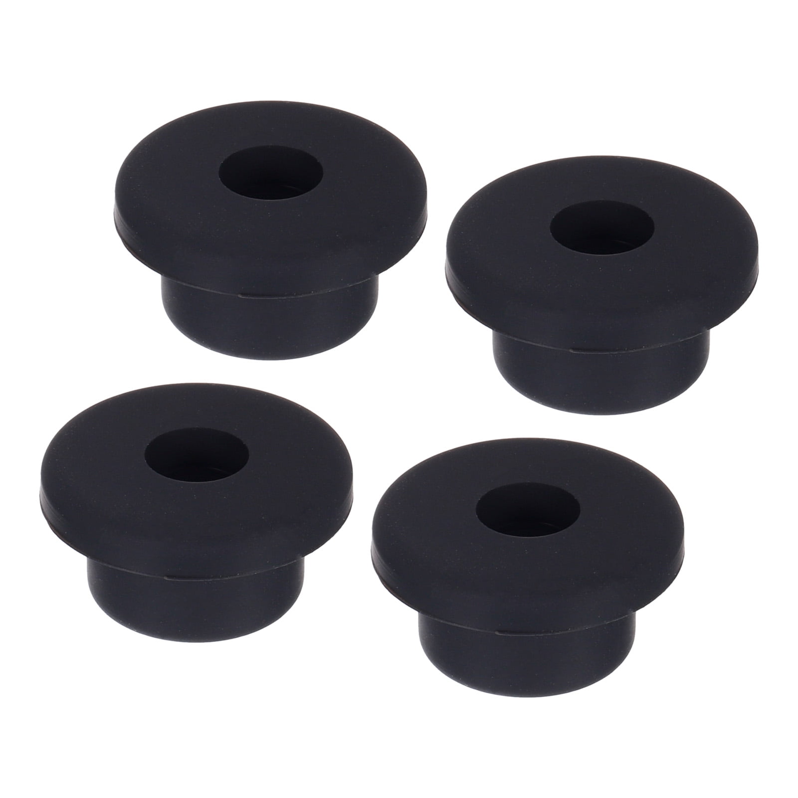 4Pcs T Shape Rubber Grommet Mount Dia 19mm ID 9mm H 14mm Seal ...
