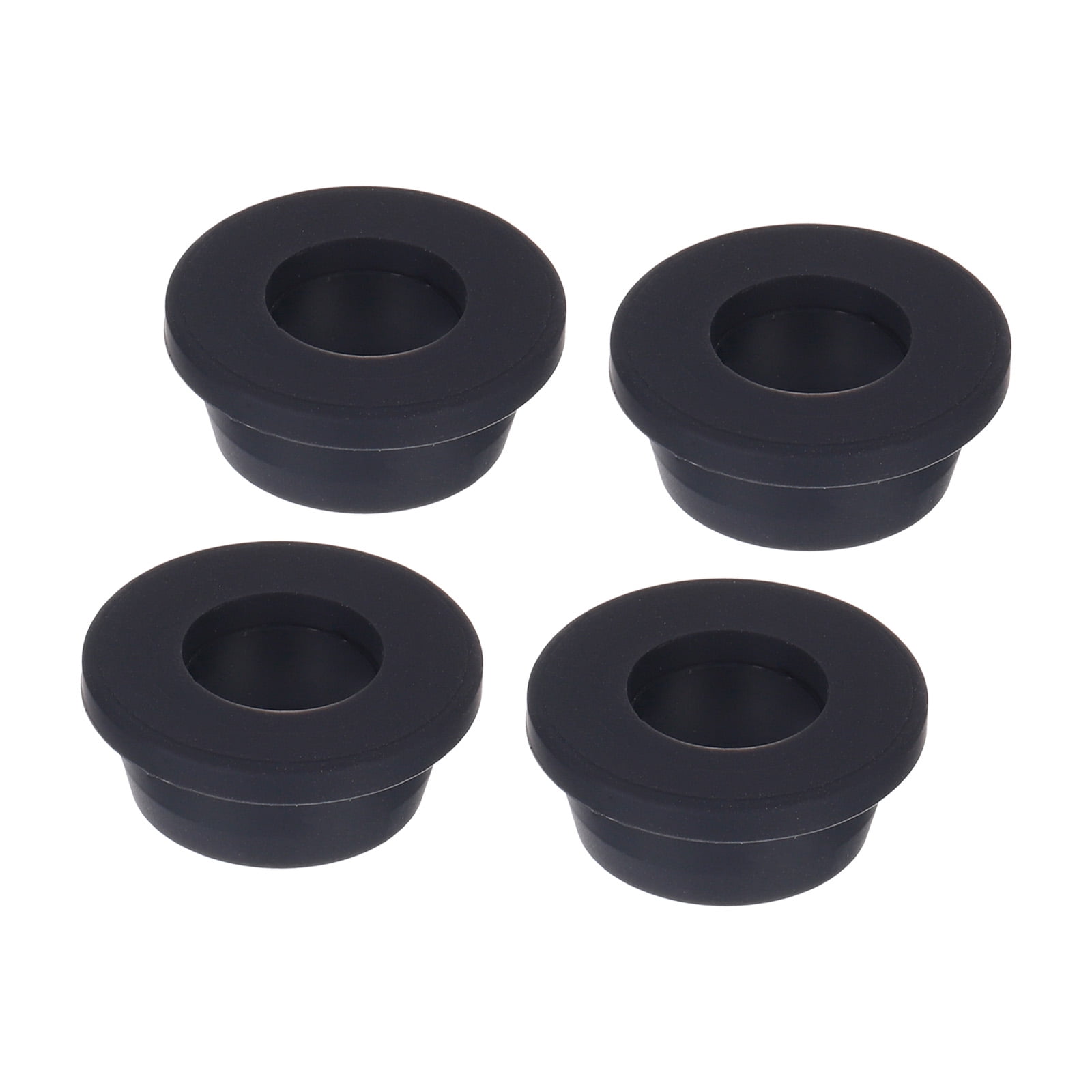 4Pcs T Shape Rubber Grommet Mount Dia 27mm ID 17mm H 13.5mm Seal ...