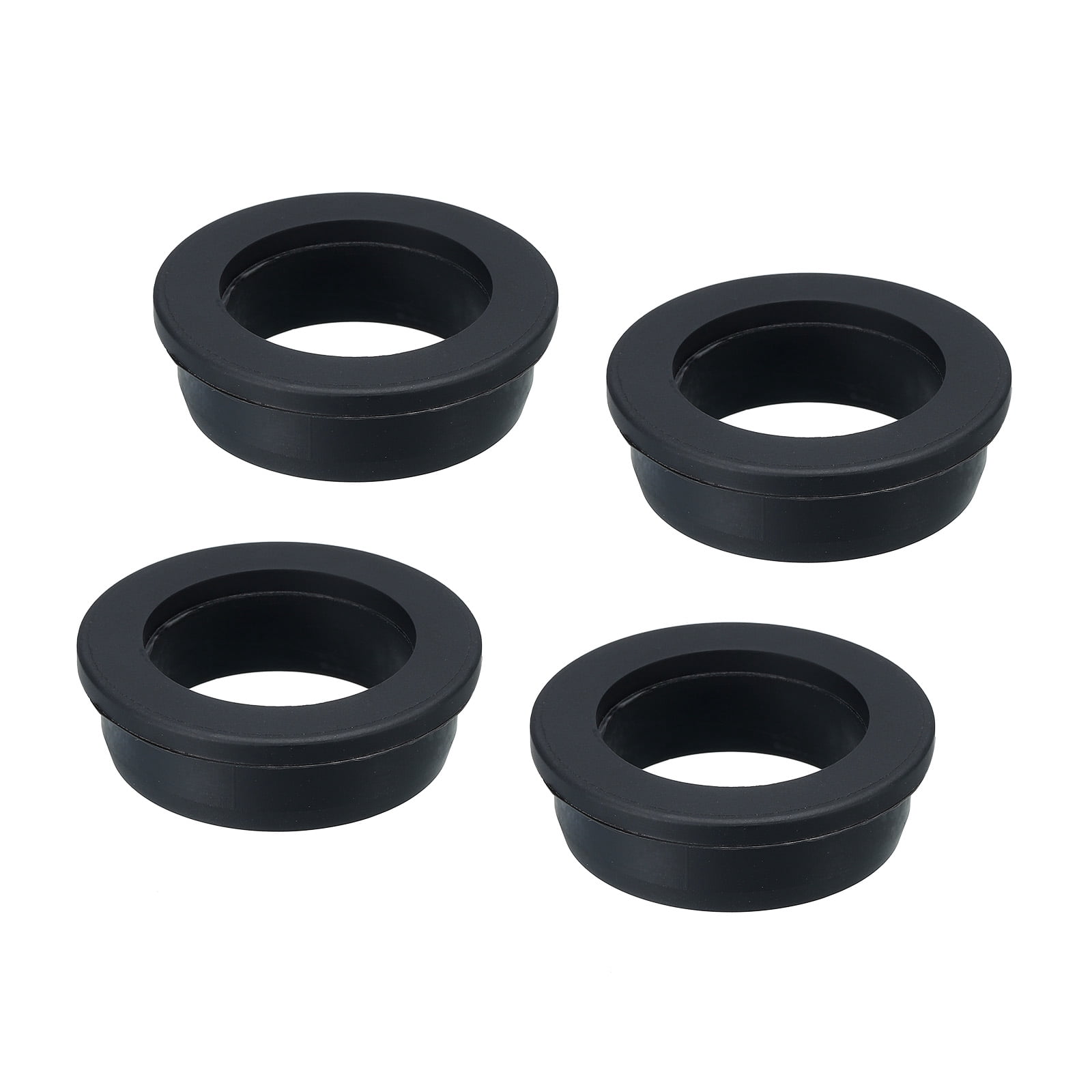 4Pcs T Shape Rubber Grommet Mount Dia 46.3mm ID 35mm H 16mm Seal ...