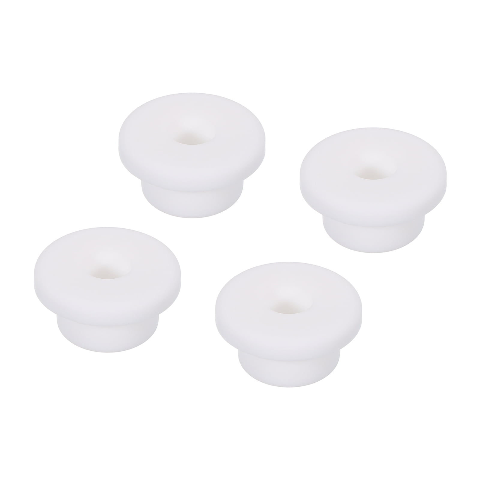 4Pcs T Type Rubber Grommet Mount Dia 19mm ID 9mm H 14mm Seal Protection ...