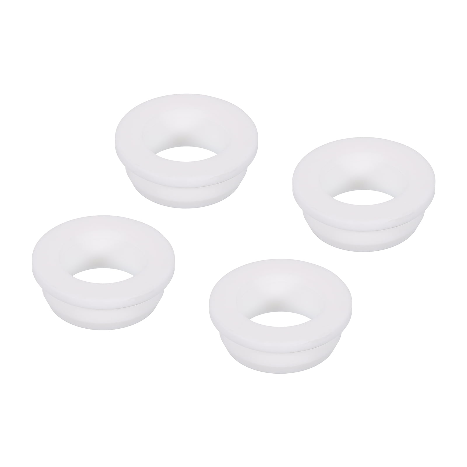4Pcs T Type Rubber Grommet Mount Dia 39.3mm ID 28mm H 15.5mm Seal ...
