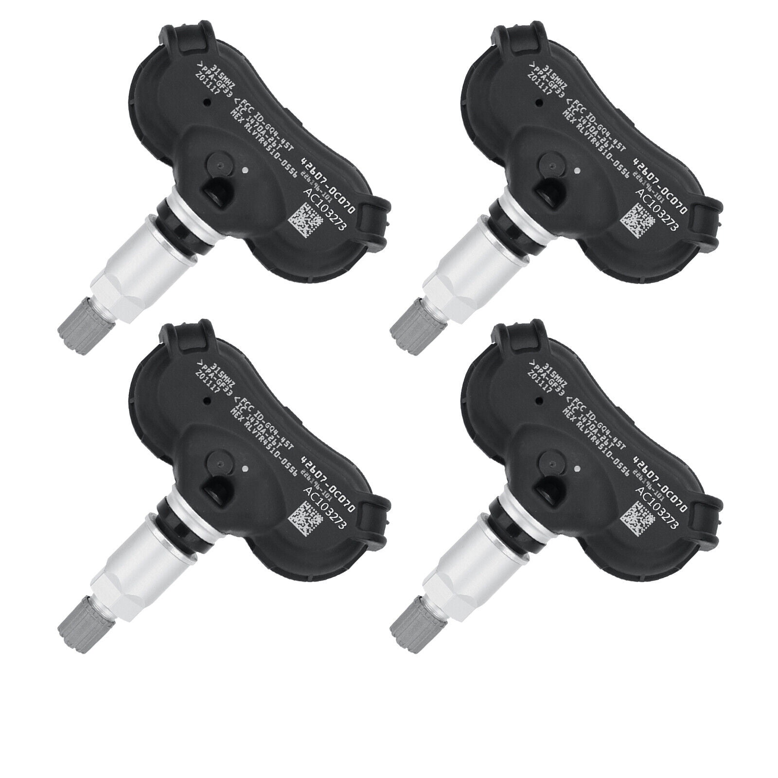 4Pcs TPMS Tire Pressure Sensor For Toyota Sequoia Sienna Tundra 2007 ...