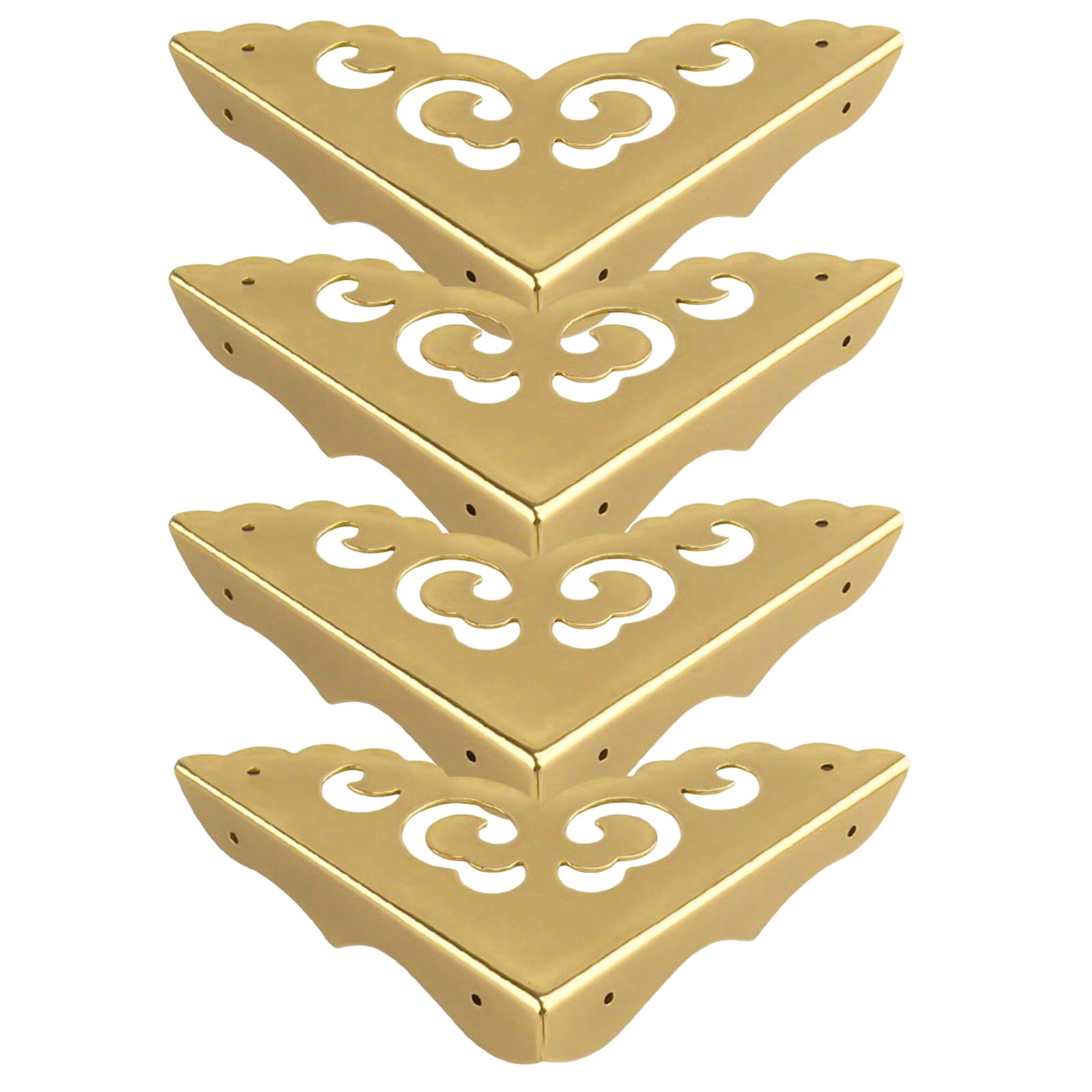 4Pcs Table Corner Protectors, Metal Corner Protector, Coffe Table ...