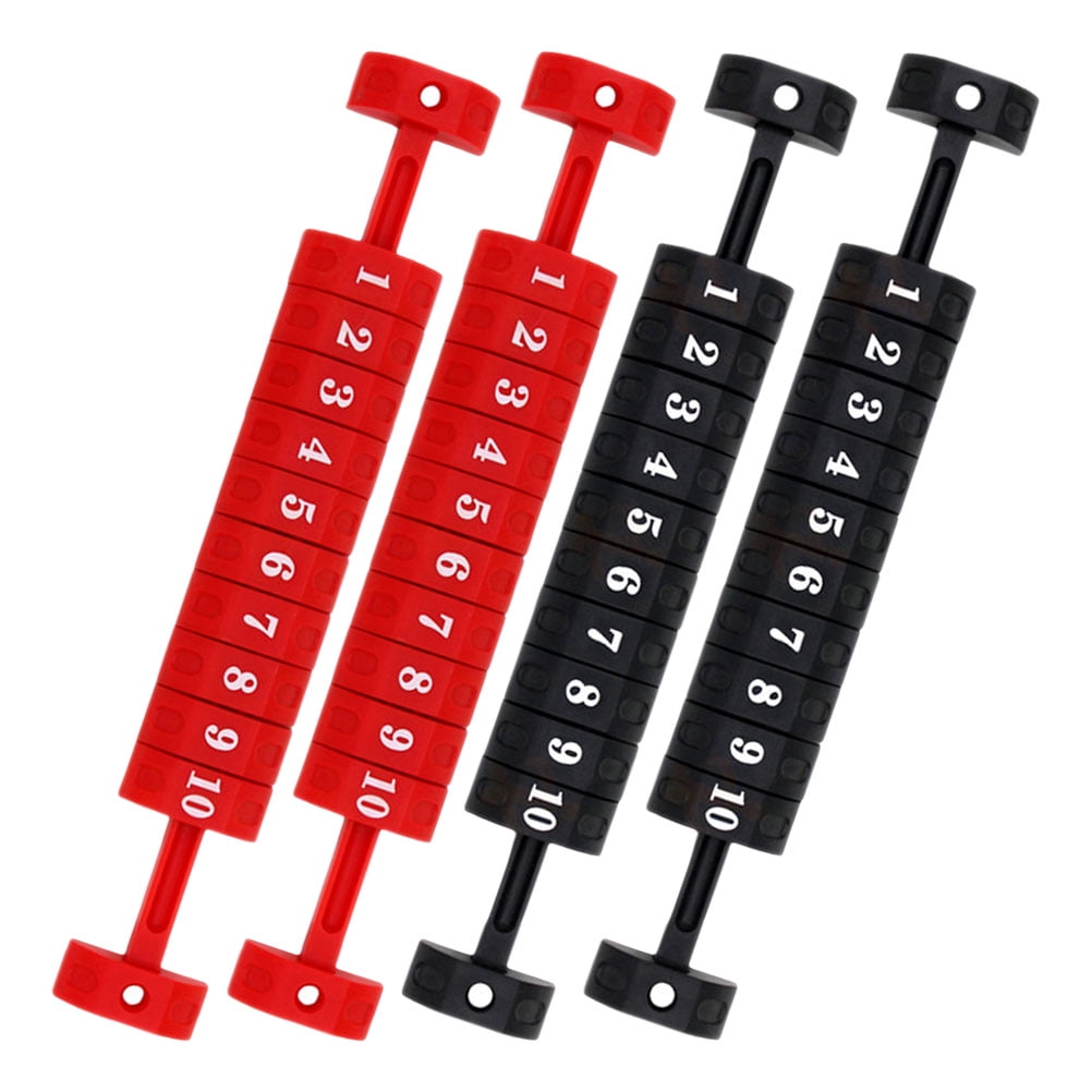 4Pcs Table Football Counter, Interactive Game Plastic Table Football ...