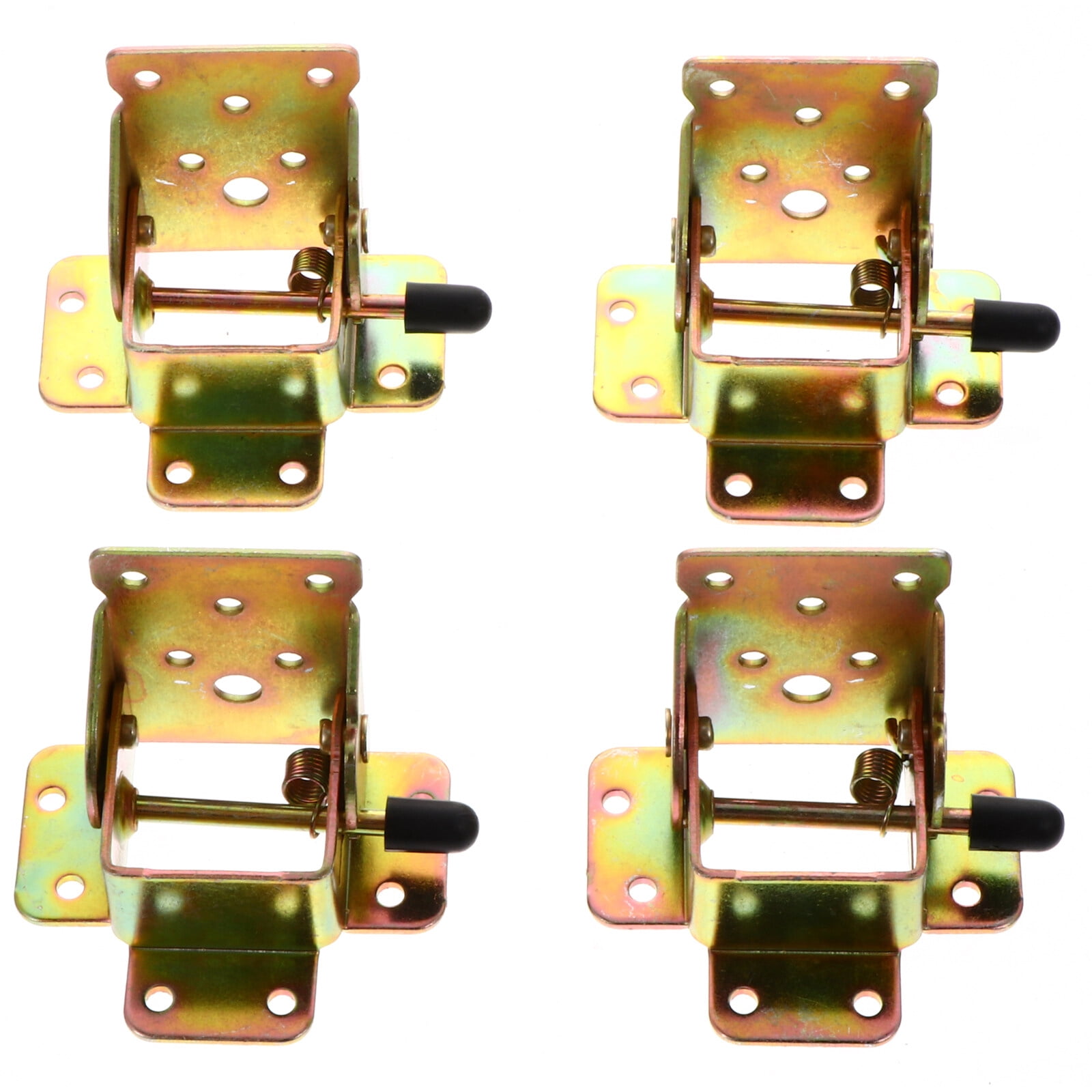 4Pcs Table Legs Folding Hinge 90 Degree Folding Brake Table Leg Square ...