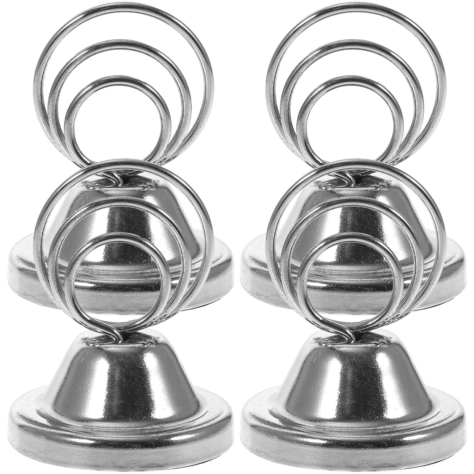 4Pcs Table Number Holders Table Sign Stand Place Card Holder Menu Memo ...