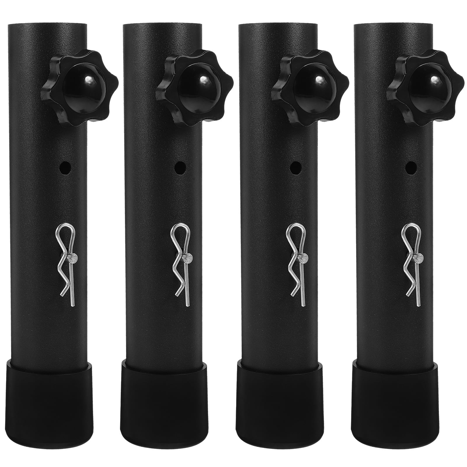 4Pcs Table Risers Table Height Extender Table Leg Extenders Metal Table ...