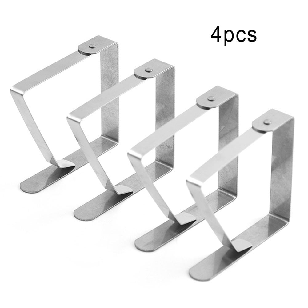 4Pcs Tablecloth Clips for Folding Tables, Picnic Tablecloth Clips for ...
