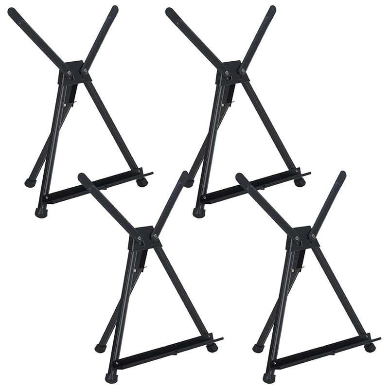 4Pcs Tabletop Easels, Metal Easel Stand for Painting & Display, Desktop ...