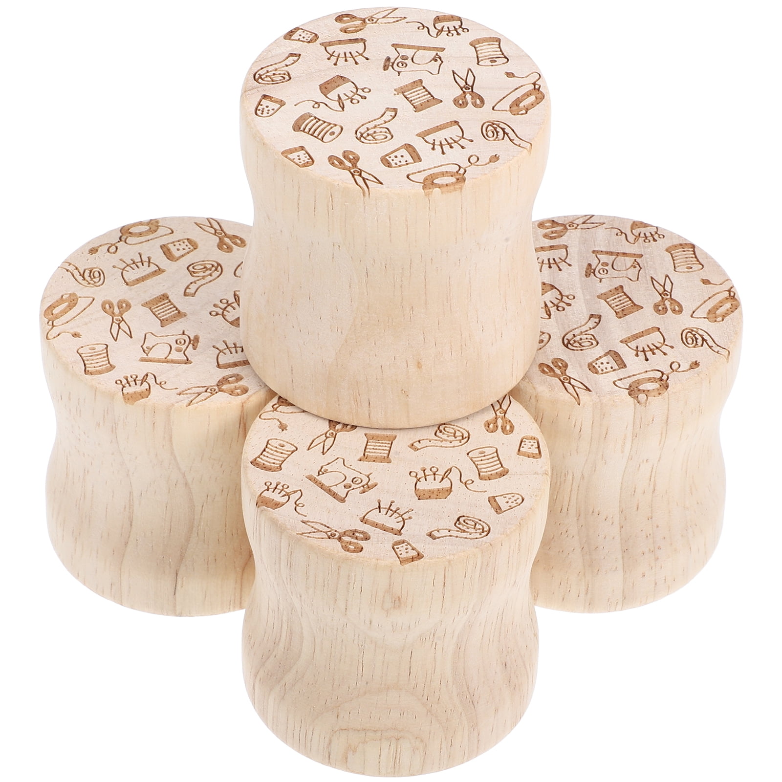 4Pcs Tailors Clapper Professional Sewing Tool Round Sewing Weights ...