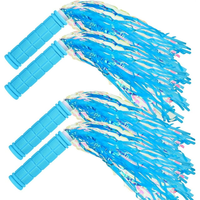4Pcs Tassels Scooter Handlebar,Bicycle Grips Accessories with Tassel ...