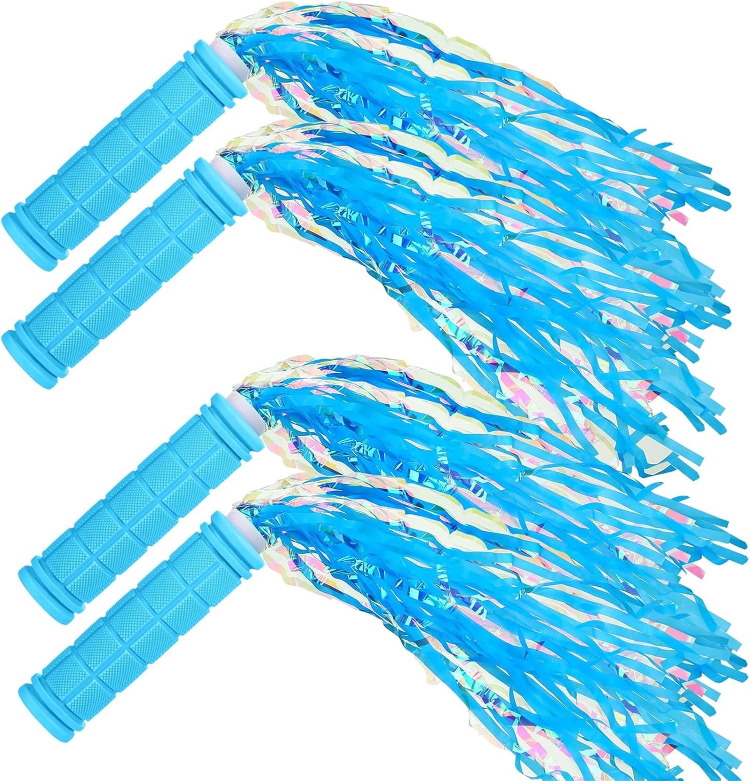 4Pcs Tassels Scooter Handlebar,Bicycle Grips Accessories with Tassel ...