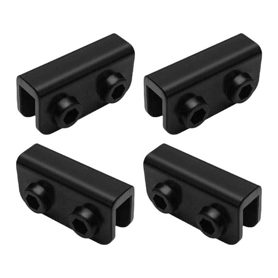 4Pcs Tent Bracket Replacement Connector Spare Support Rectangular ...