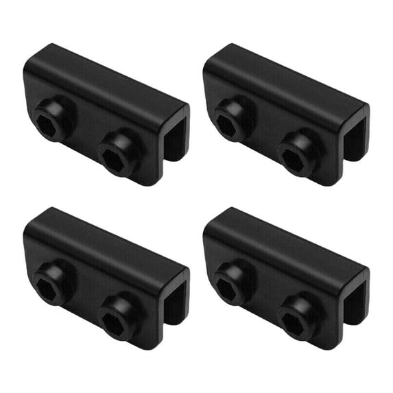 4Pcs Tent Bracket Replacement Connector Spare Support Rectangular ...