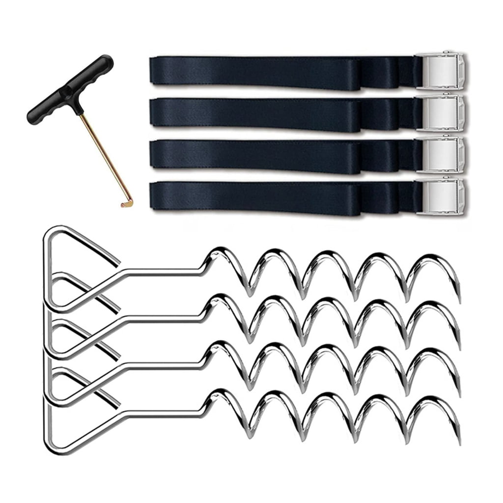 4Pcs Tent Stake Anchors Corkscrew Shape Trampoline Stakes Spirals ...