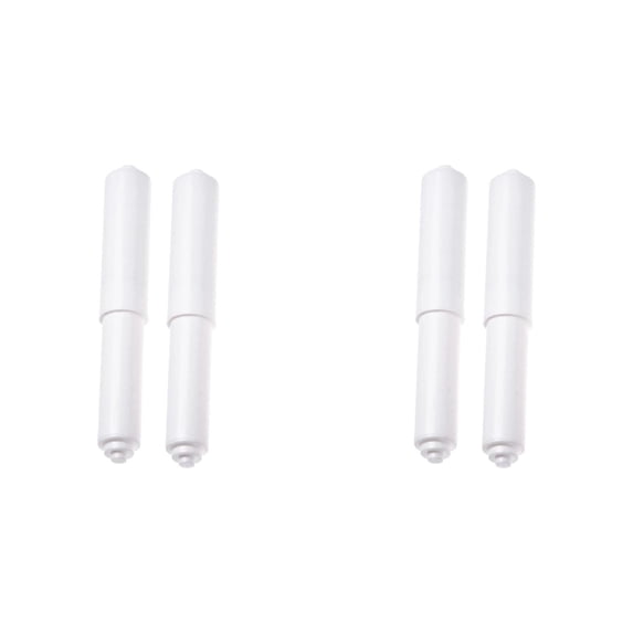 4Pcs Toilet Paper Holder, Heavy Duty Plastic Retractable Replacement ...