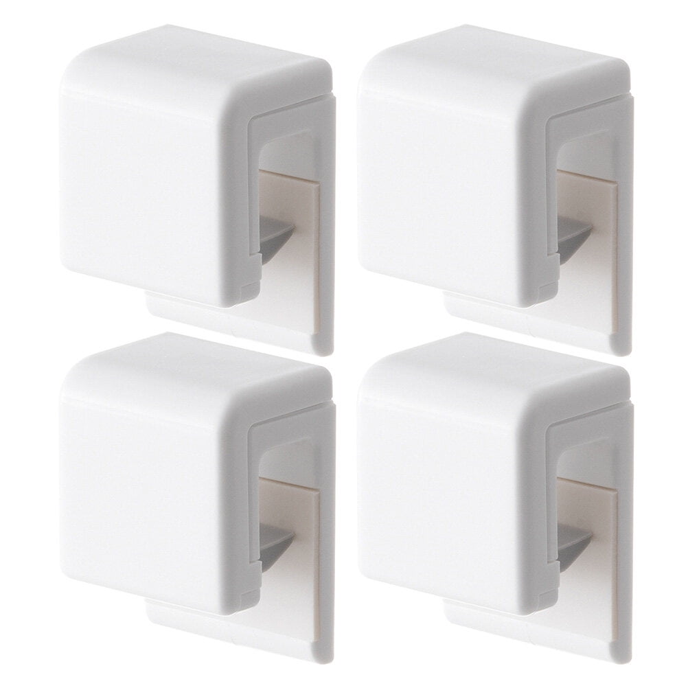 4Pcs Toothpaste Wall Holder Facial Cleanser Clip Bathroom Hanging Clamp ...