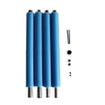 4Pcs Trampoline Pole Anti-collision Trampoline Steel Tube Enclosure ...
