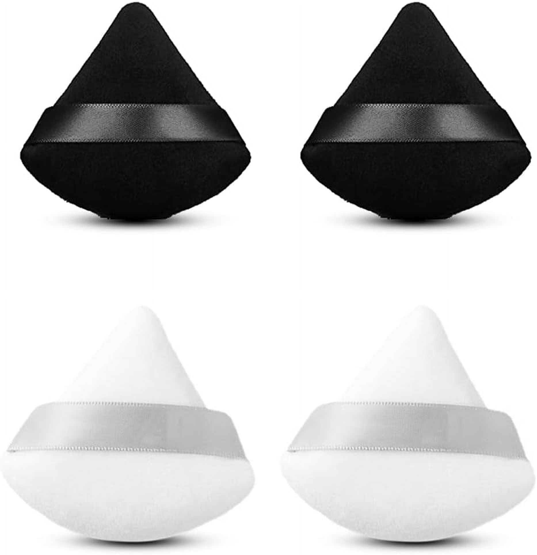 4Pcs Triangle Powder Puff Pure Cotton,Triangle Makeup Sponge,Portable ...