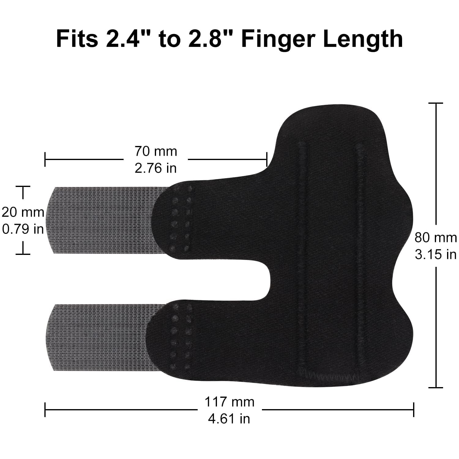 4Pcs Trigger Finger Splint, Finger Brace, Universal Finger Straightener ...