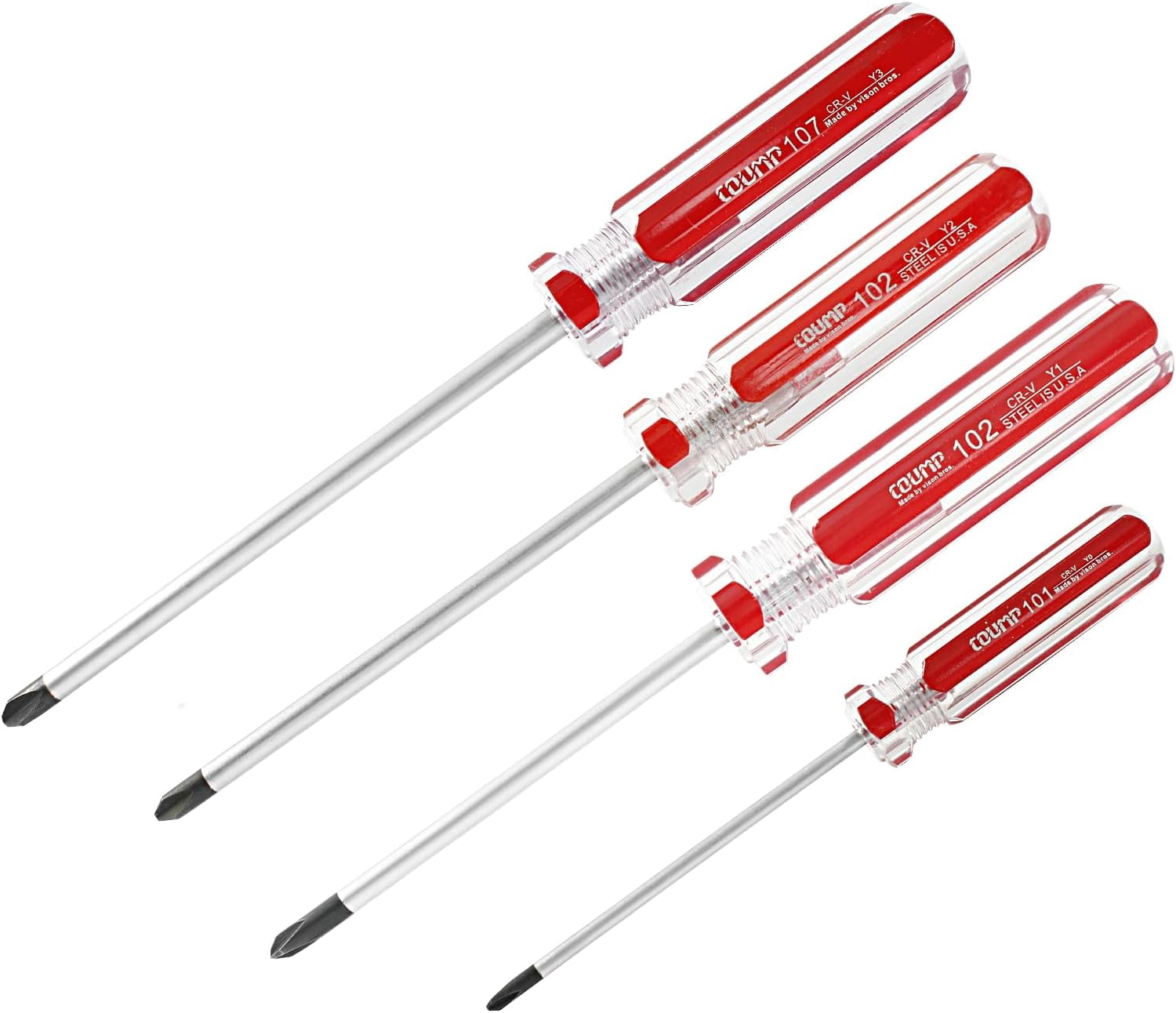 4Pcs Triwing Screwdriver Set 4 Sizes 3mm, 4mm, 5mm, 6mm, Magnetic Y ...