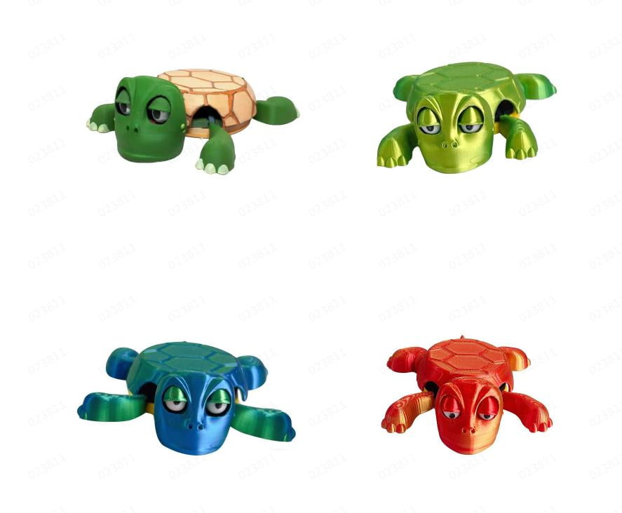 4Pcs Turtle coaster 3.93 × 4.72 inches, fun 3D printed bar coaster ...