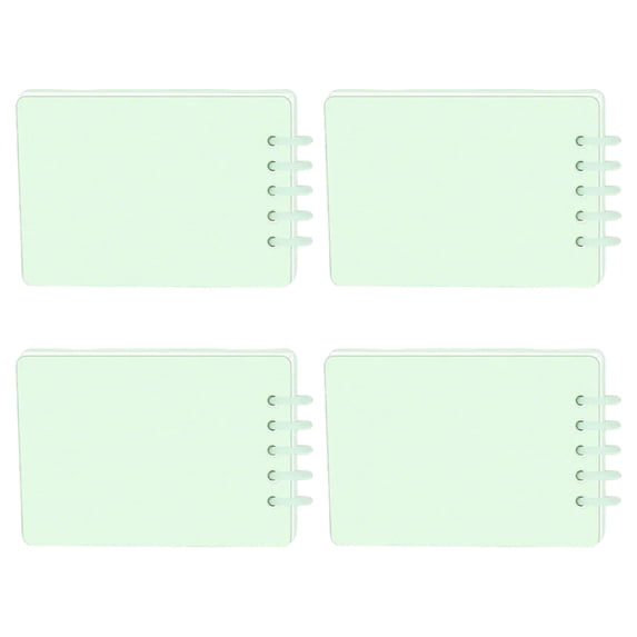 4Pcs Twin Coil Binding Notebook 160 Pages Wide Lined 2.8x4Inch Small ...