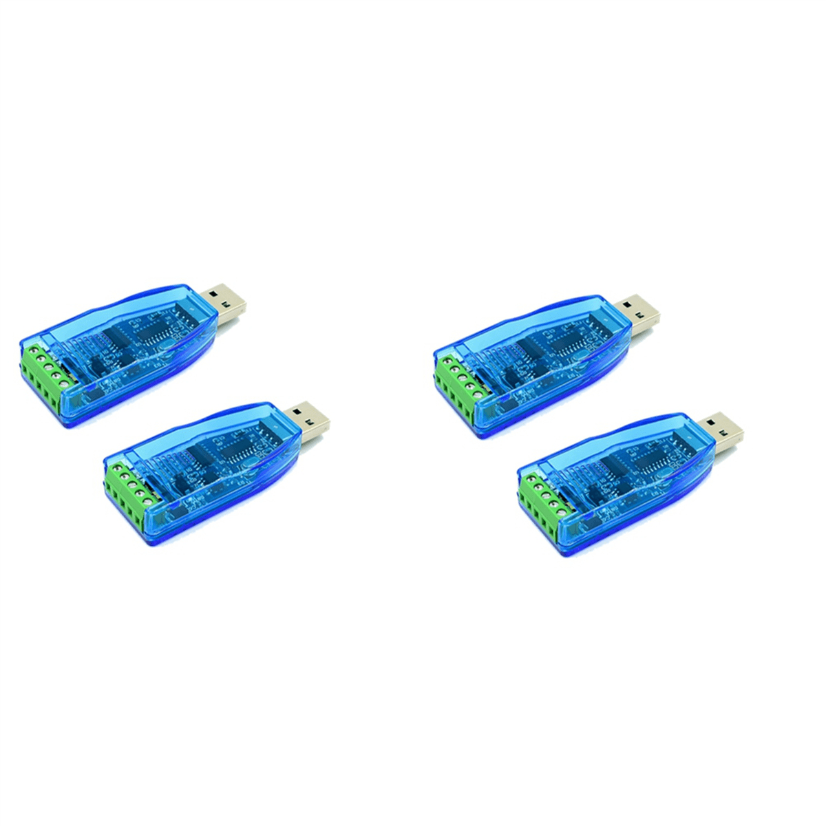 4Pcs USB to RS485 Converter Isolate Module Upgrade Industrial ESD ...