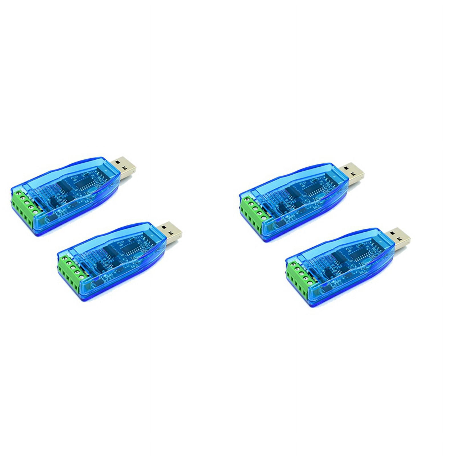 4Pcs USB to RS485 Converter Isolate Module Upgrade Industrial ESD ...