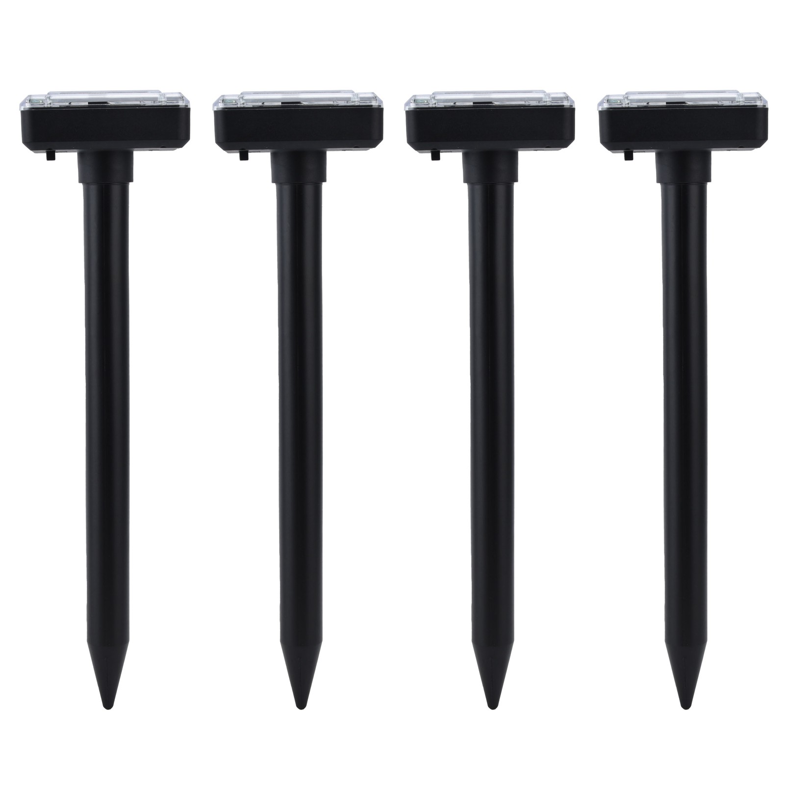 4Pcs Ultrasonic Insect Repeller Portable Solar Mouse Repellent for ...