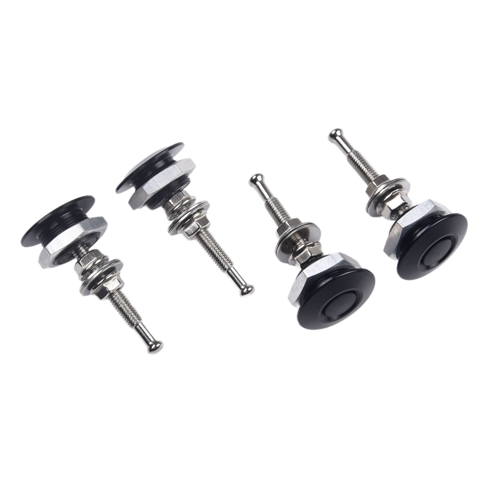 4Pcs Universal Modified Car Latch Push Button Billet Quick Release ...