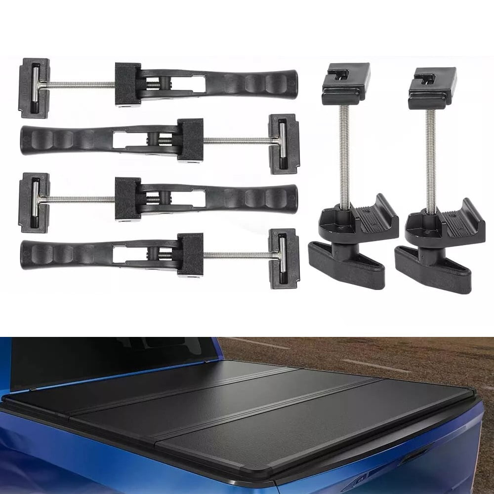 4Pcs Universal Replace Parts For Hard / Soft Folding Tonneau Cover Rear ...