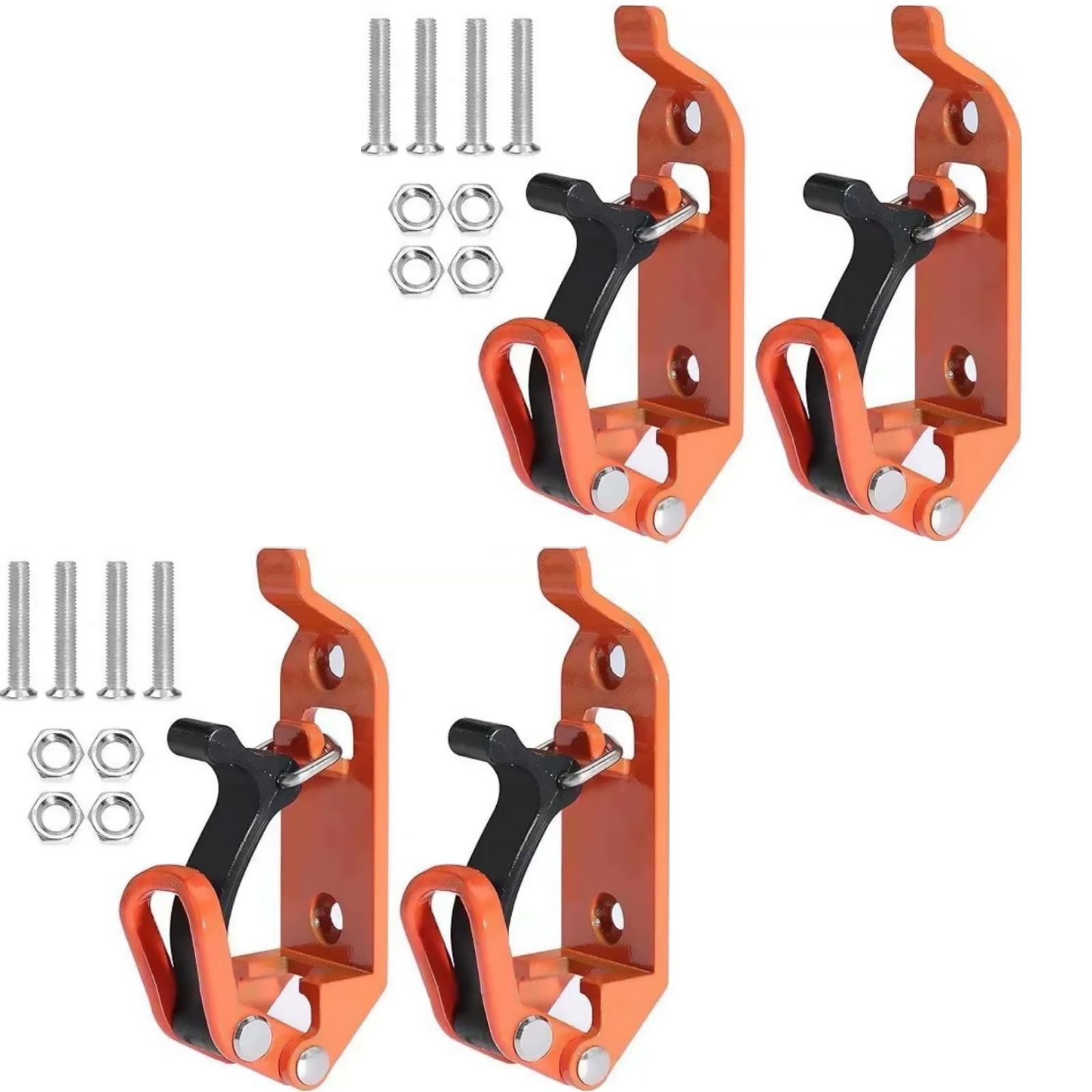 4Pcs Universal Tool Storage Solution Premium Metal Shovel Mounts for ...