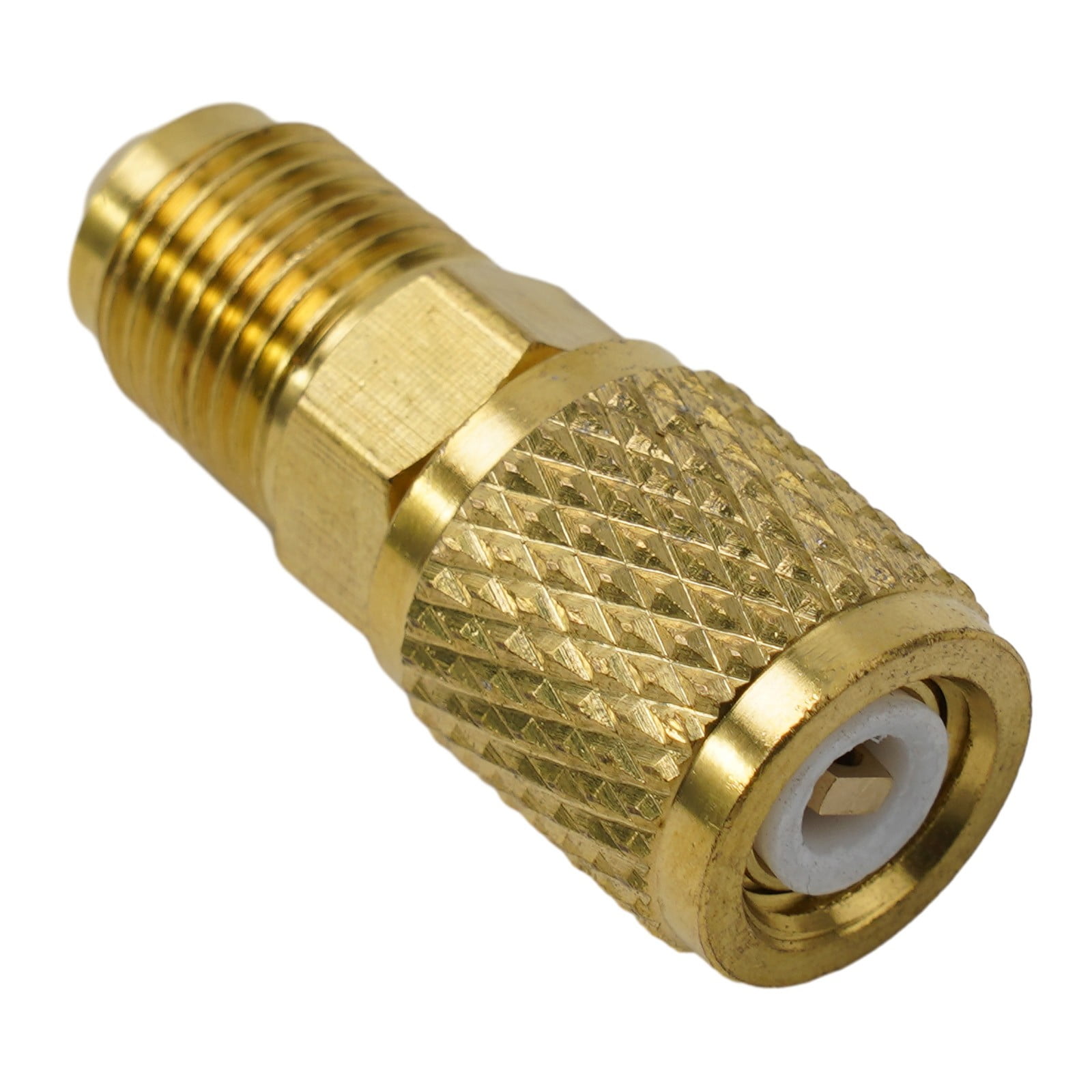 4Pcs Vacuum Pump Adapter Brass R410A Adapter 5/16 Sae Quick Couplers To ...