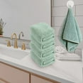 4Pcs Velvet Bath Towel Set Highly Absorbent Soft Towel for Adults Quick ...