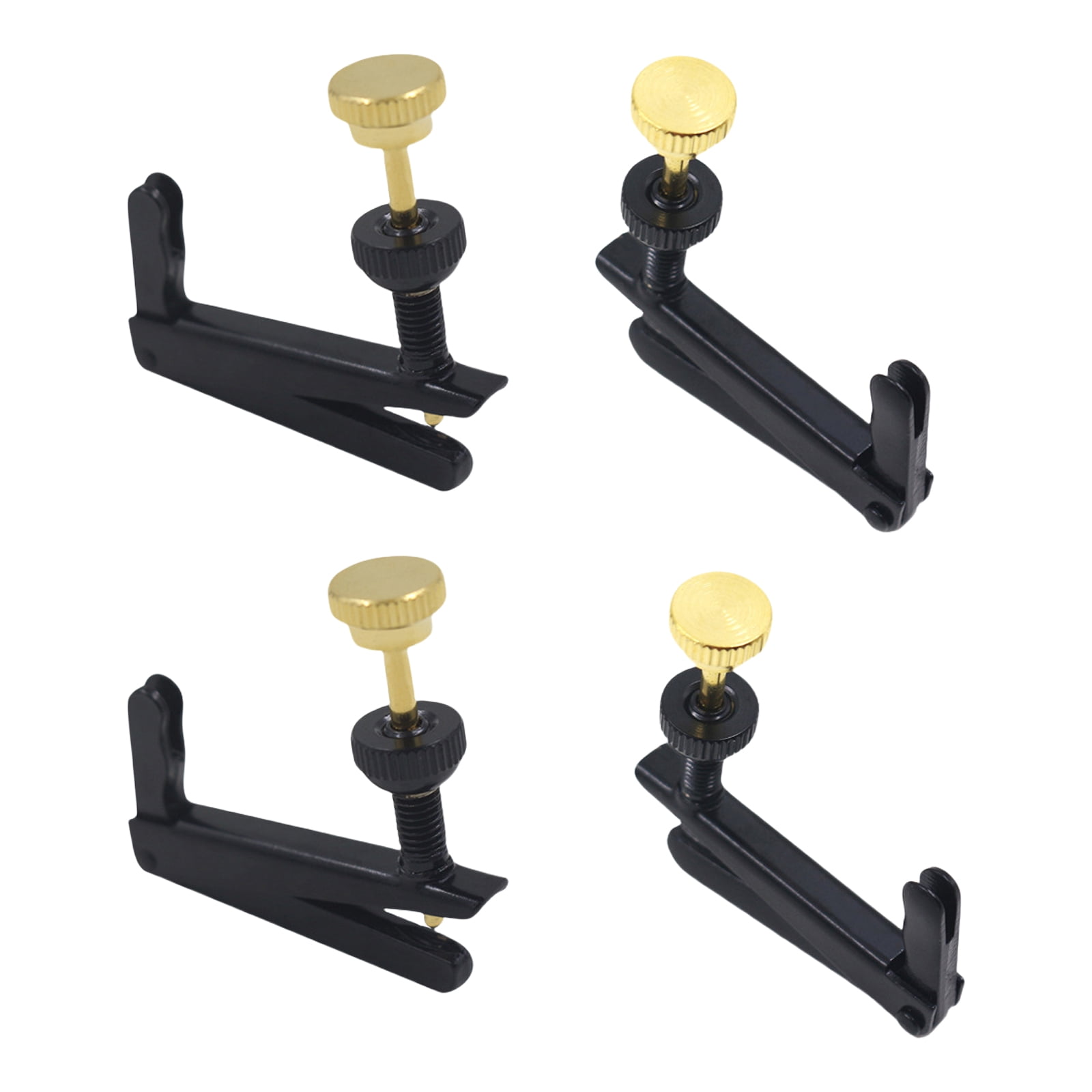 4Pcs Violin Fine Tuner Fiddle String Adjuster Spinner Tuning Screw ...