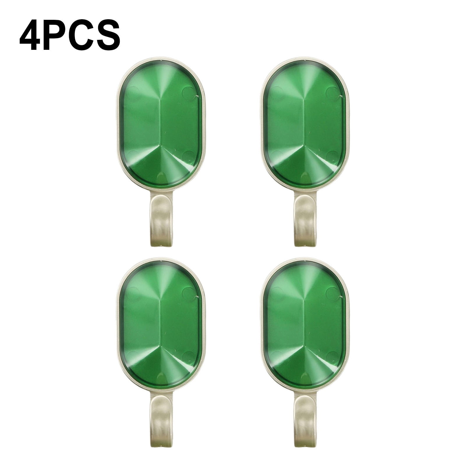 4Pcs Wall Hooks Bathroom Towel Hook Coat Bag Key Door Hangers Hook ...