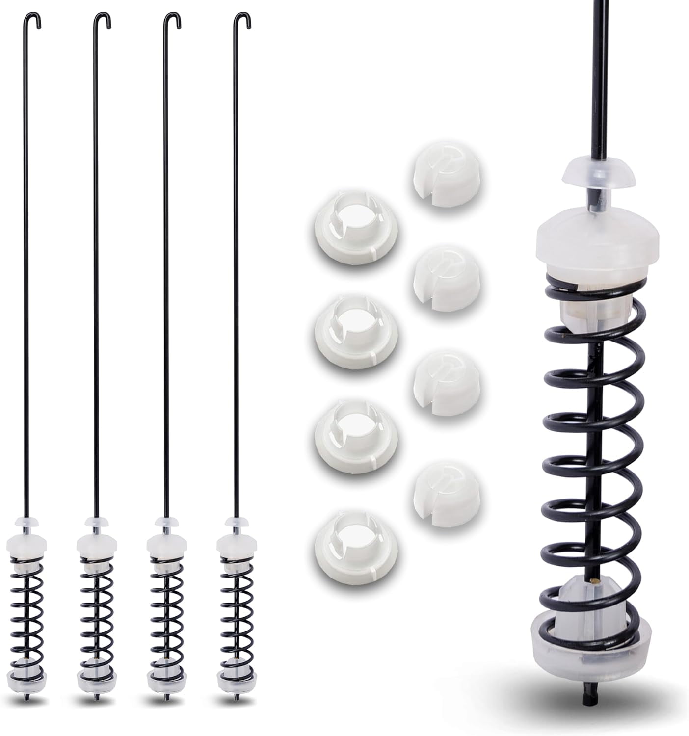 AZ4U Washer Suspension Rod Kit Compatible with Amana Whirlpool Maytag ...