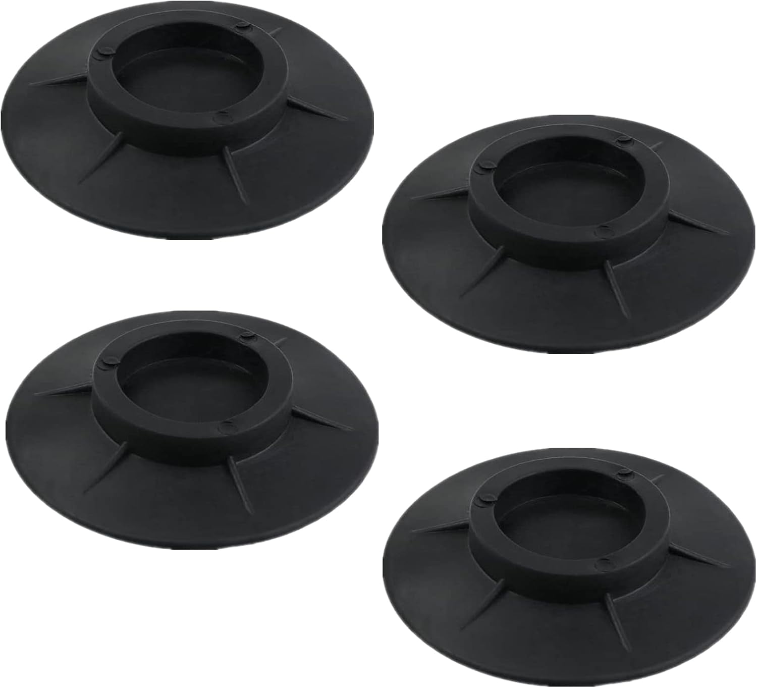 4Pcs Washing Machine Vibration Dampers Rubber Anti Vibrant Pads Washing ...