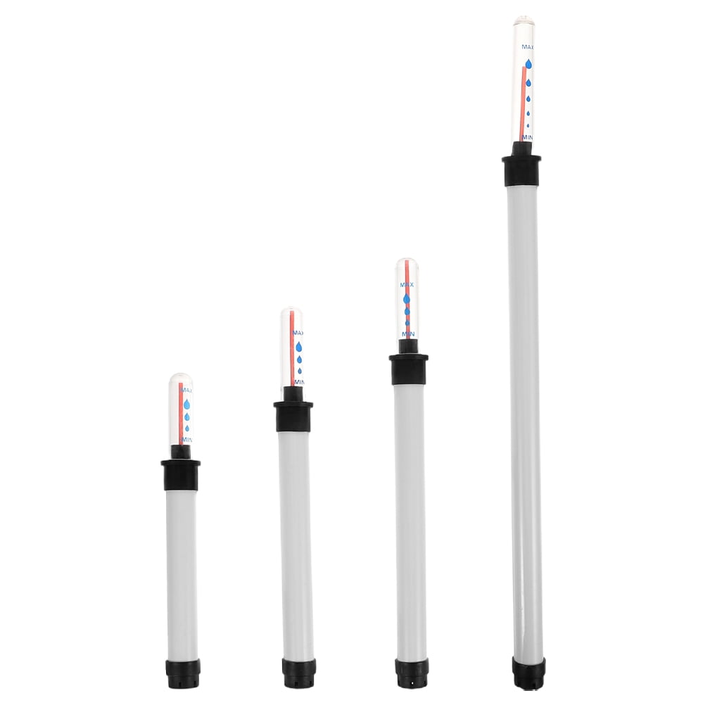 4Pcs Water Scale Gauge Plastic Flowerpot Water Level Gauge Water Levels ...