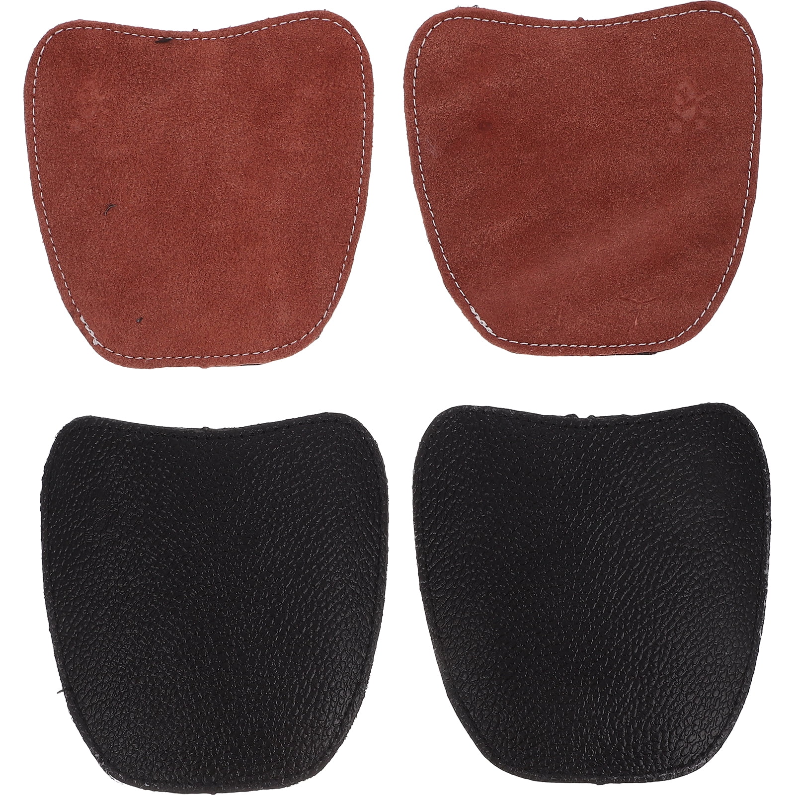 4Pcs Welding Foot Spats Cowhide Leather Welding Shoe Covers Heat and ...