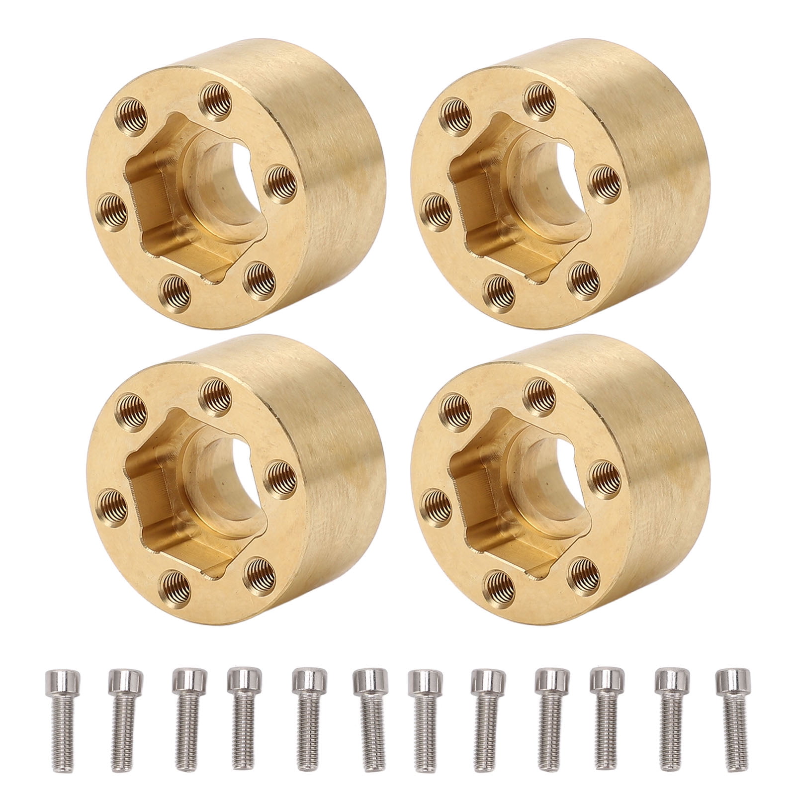 4Pcs Wheel Hex Hub Widen Brass Weight Wear Proof Wheel Hex Widen ...