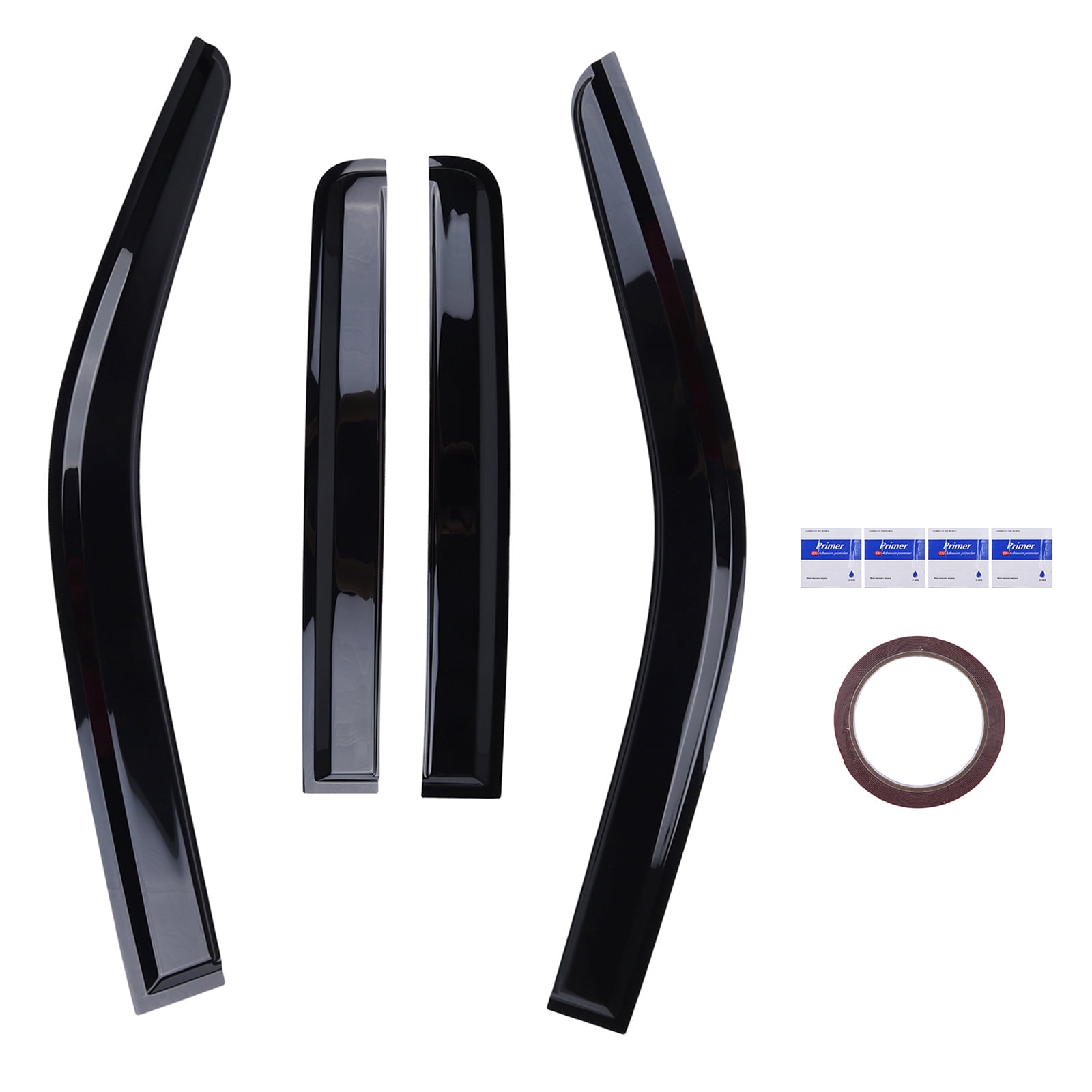 4Pcs Wind Deflectors Window Vent Visors Rain Guard Compatible for ...
