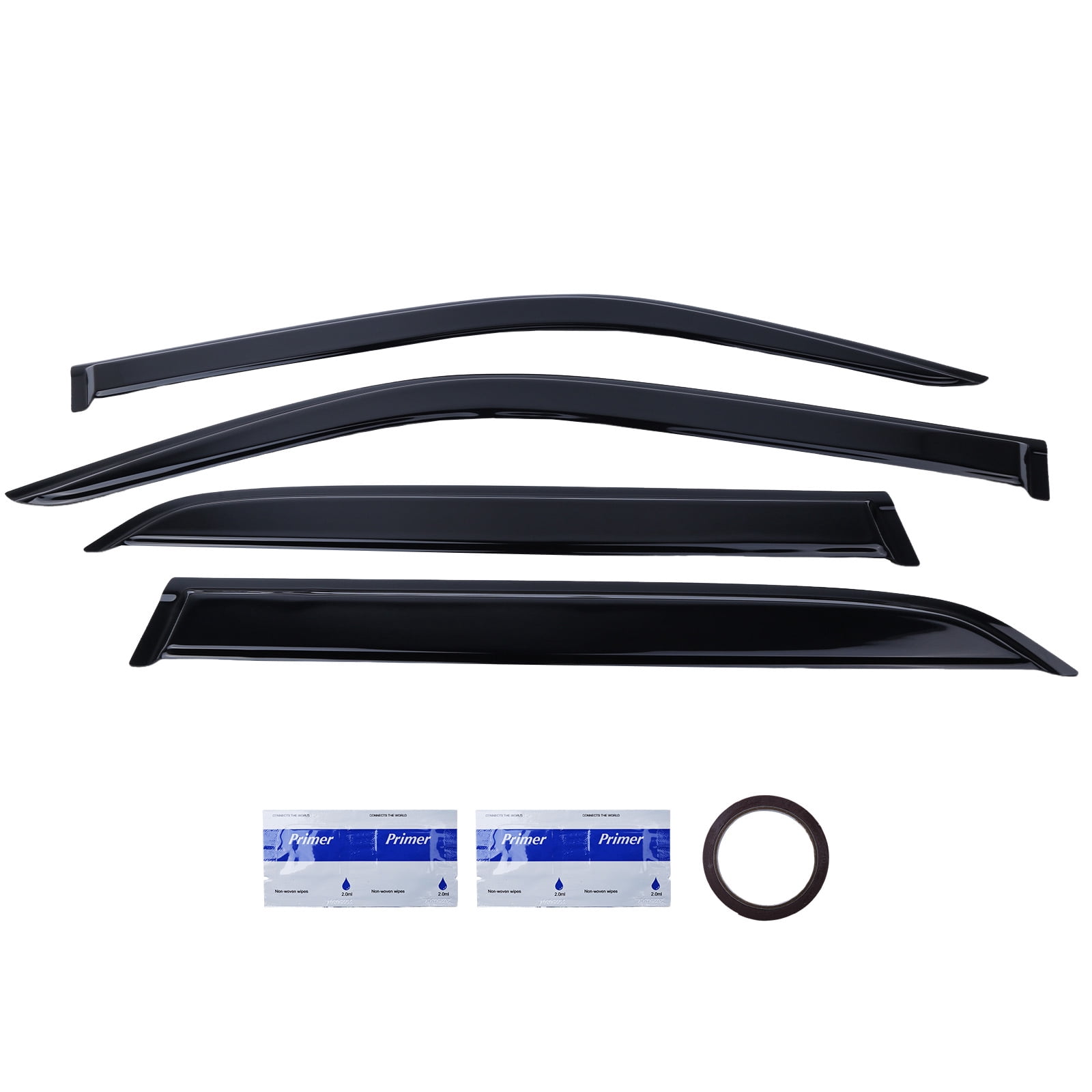 4Pcs Wind Deflectors Window Vent Visors Rain Guard for Toyota 4Runner ...