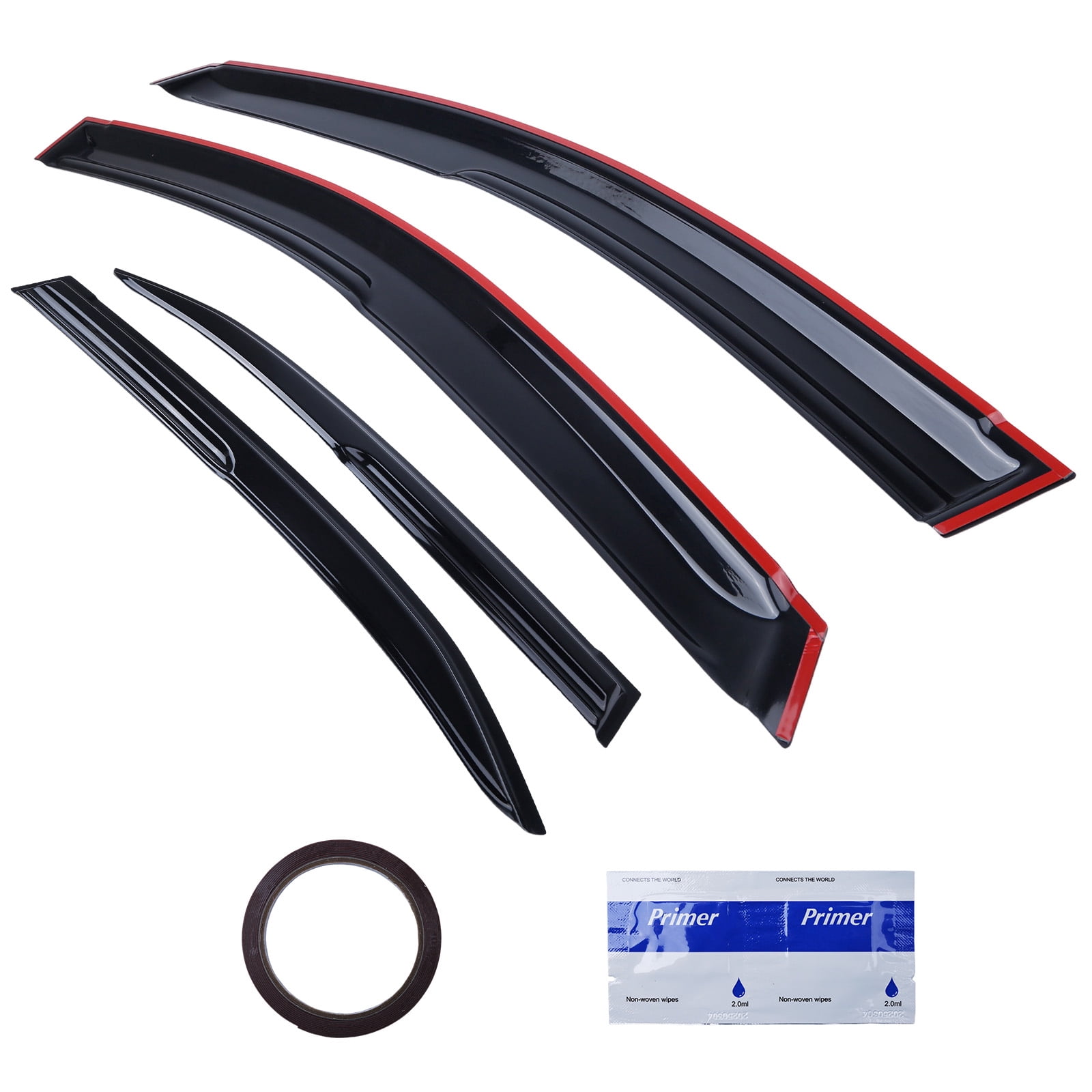 4Pcs Wind Deflectors for Toyota Corolla 2014-19 Window Vent Visors Rain ...