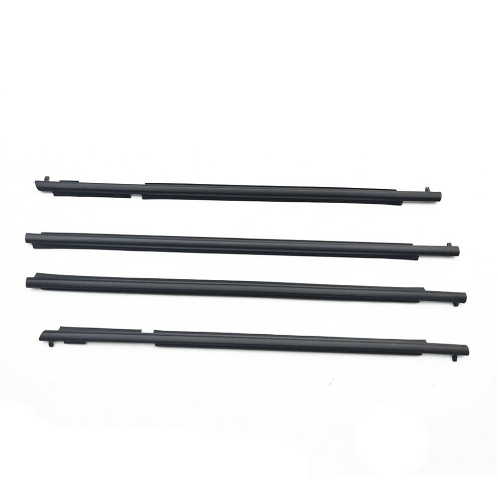 4Pcs Window Weatherstrips For Toyota Prado 2010-2020 Rubber Front Rear ...