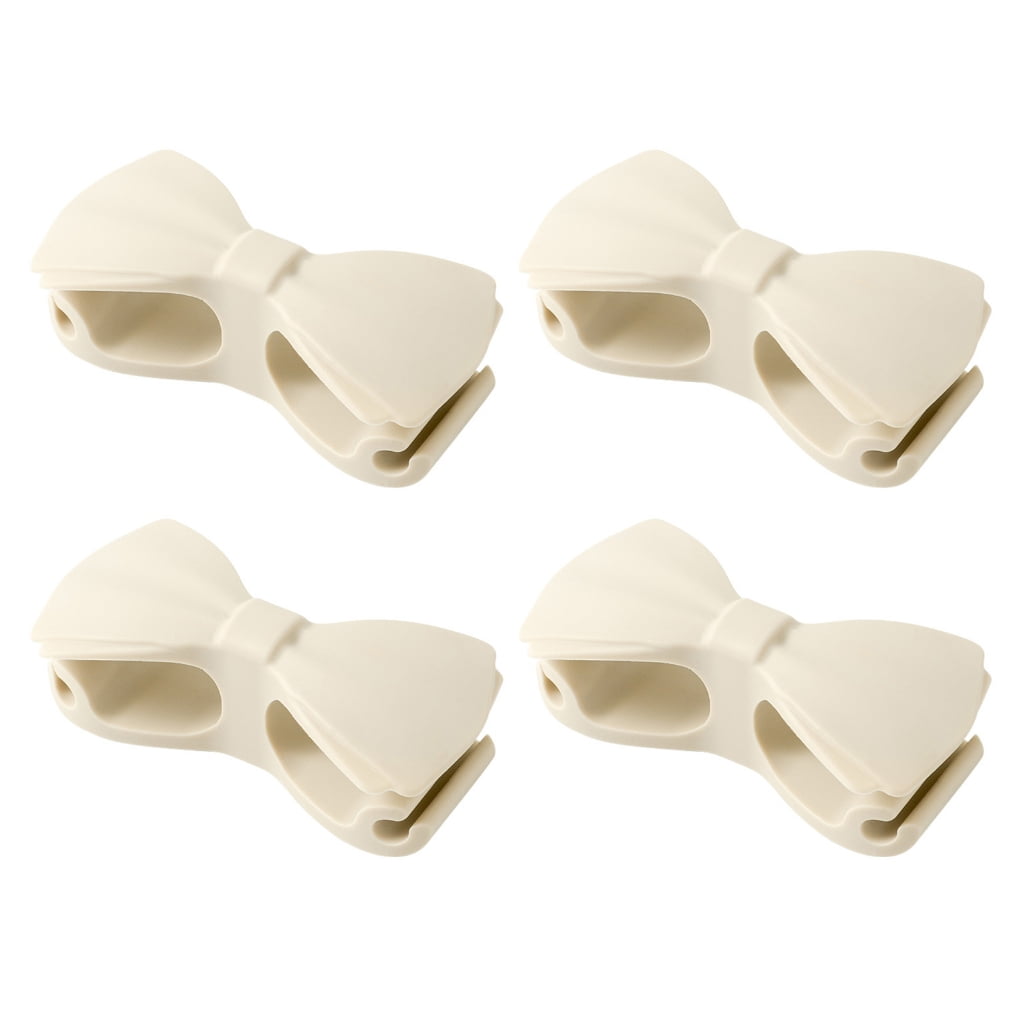 4Pcs Wire Fixer Data Line Management Clip Cable Management Wrappers ...